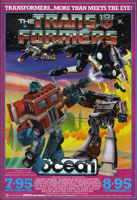 Transformers, The - Commodore 64 Game - Download Disk/Tape, Music ...
